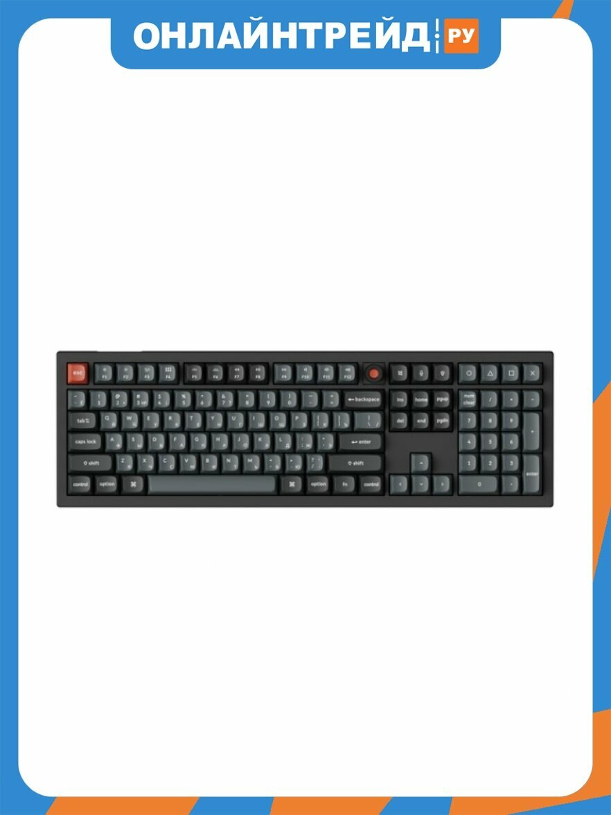 Клавиатура полноразмерная Keychron (100%) механическая V6 8K - проводная, 108 клавиш (V6W-D3-RU)