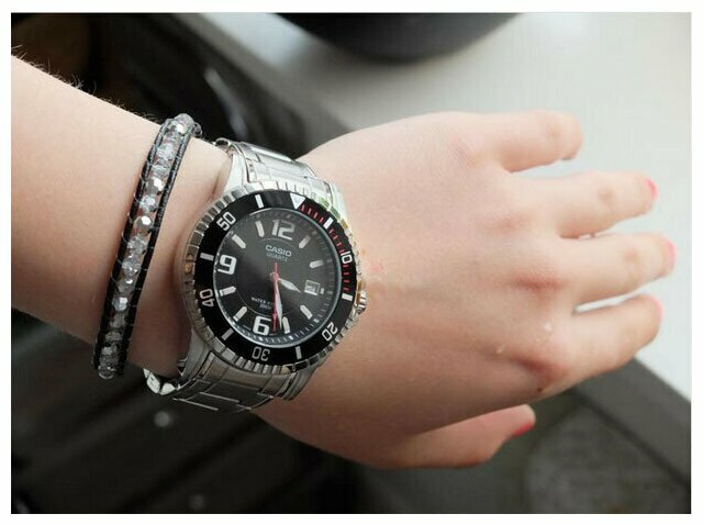 Наручные часы CASIO Collection, серебряный — фото 1