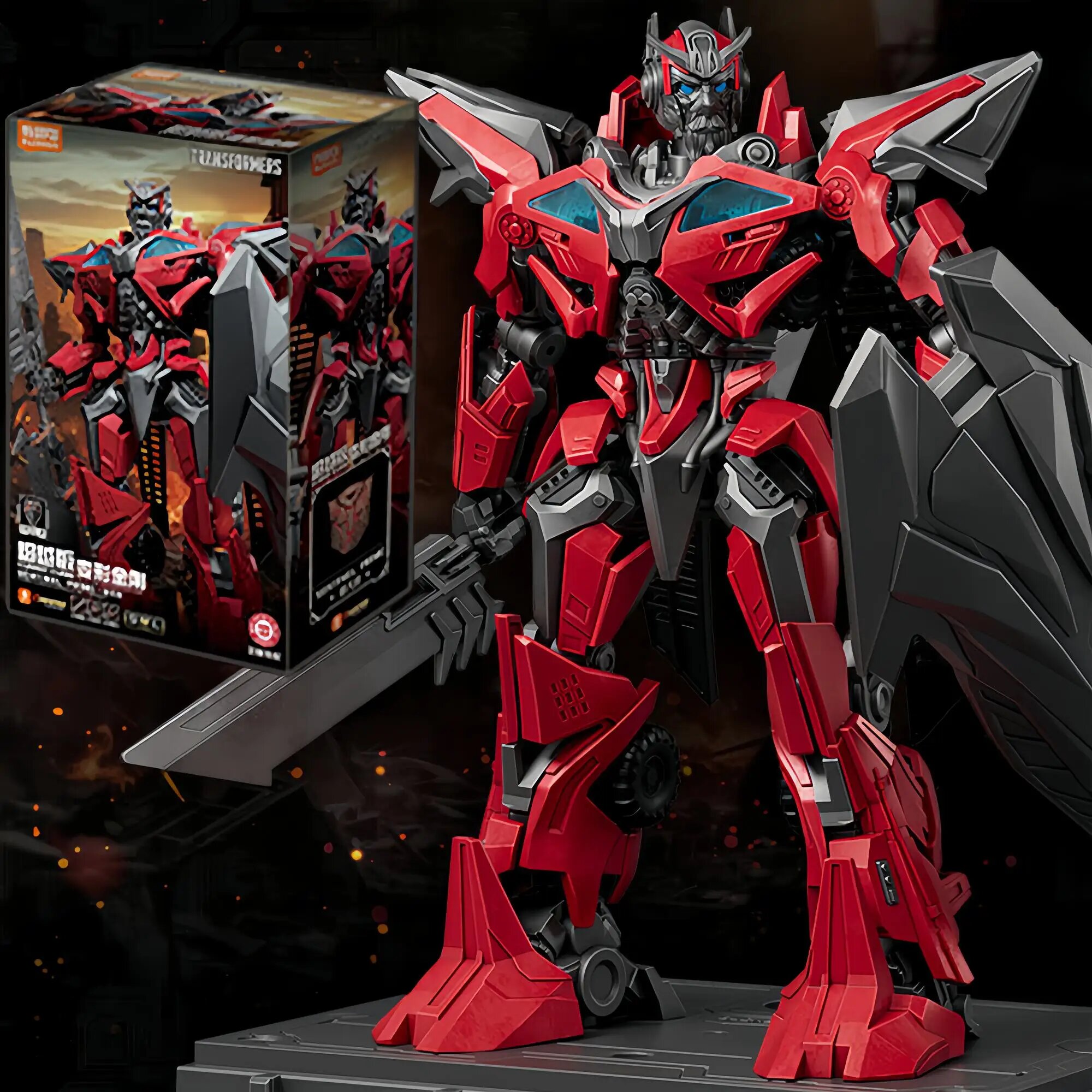 Фигурки Transformers BLOKEES Оптимус Прайм, Сентинел Прайм, Блицвинг, Бамблби, Sentinel Prime