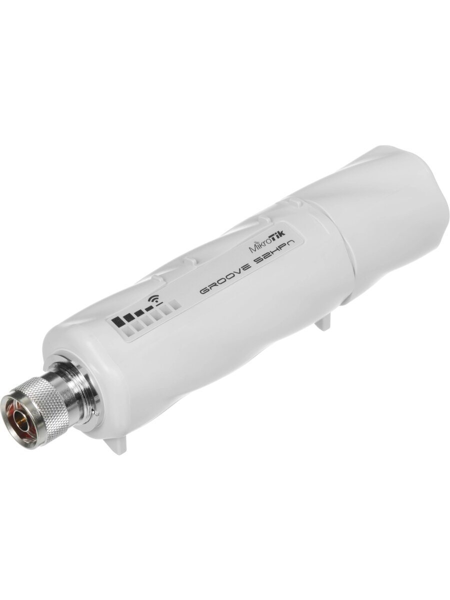Точка доступа MIKROTIK Groove 52, N150, 2.4/5ГГц, 1xRJ45, серый rbgroove52hpn