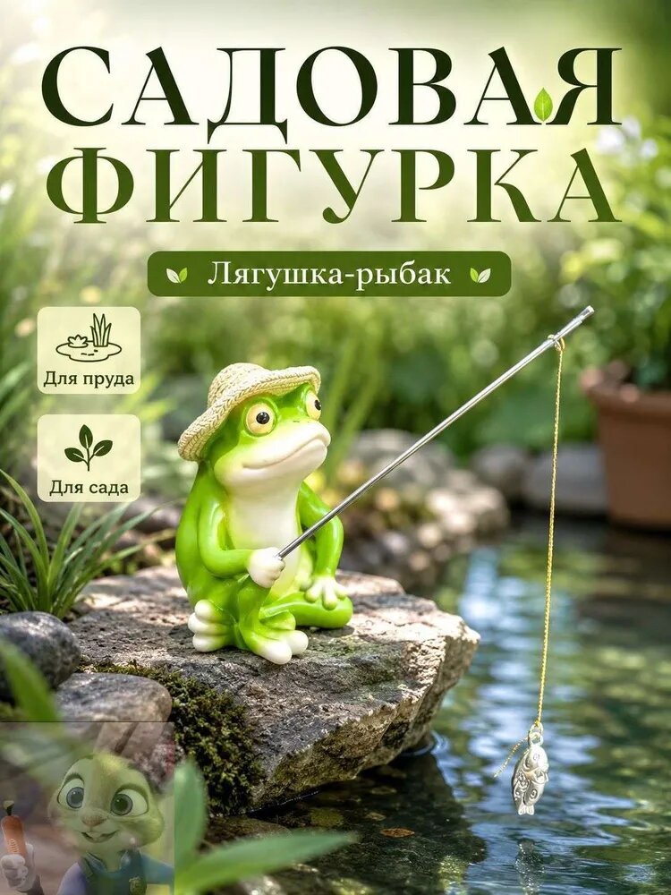 Фигурка садовая