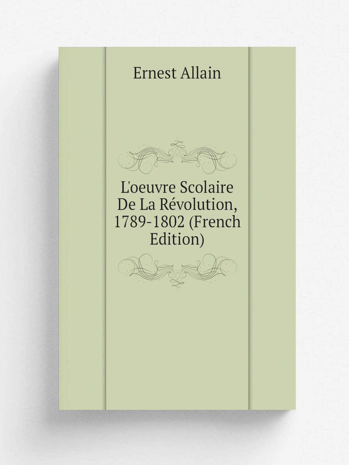 L'oeuvre Scolaire De La R.volution, 1789-1802 (French Edition) | Ernest Allain | Репринт