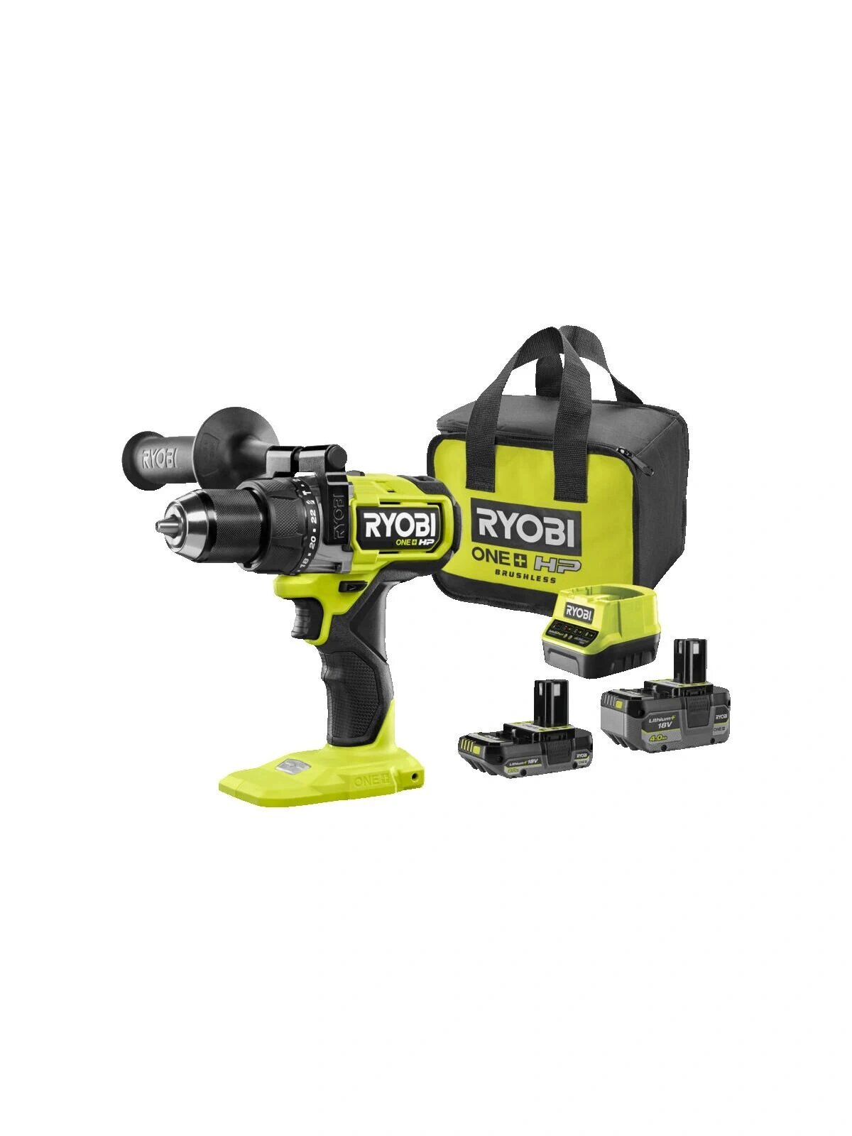 Ryobi 18В Дрель-шуруповерт бесщеточная ударная RPD