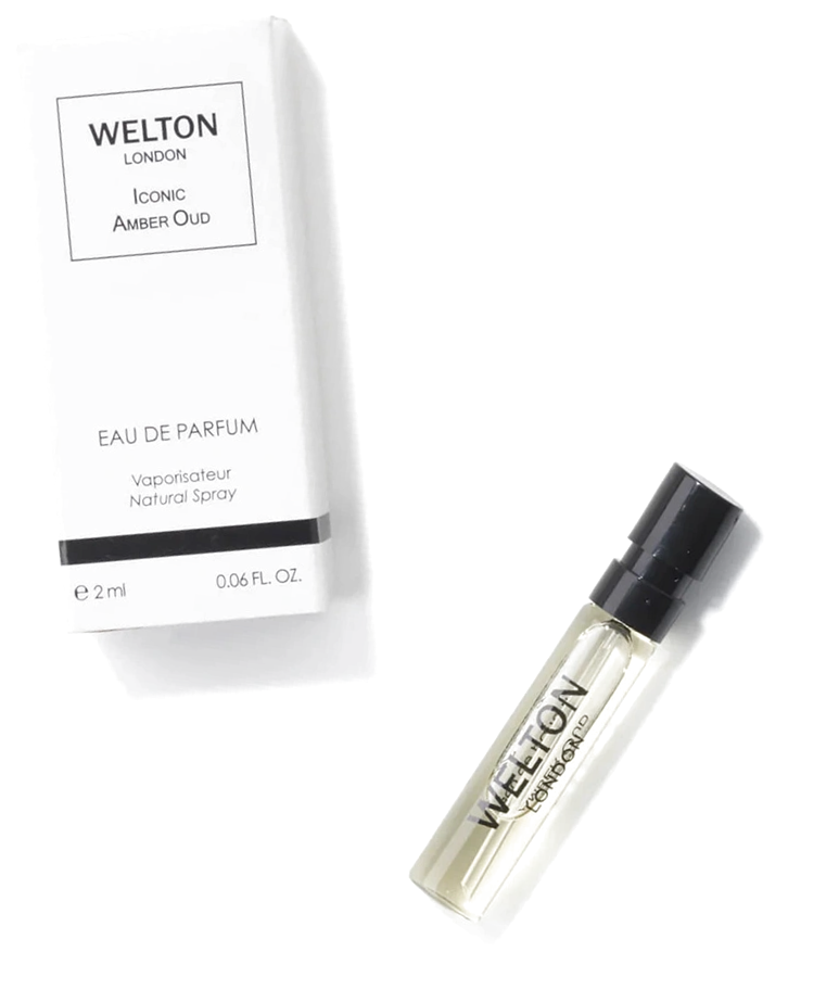 Welton London Iconic Amber Oud - Иконик Амбер Уд парфюм для мужчин и женщин 2 мл сэмпл
