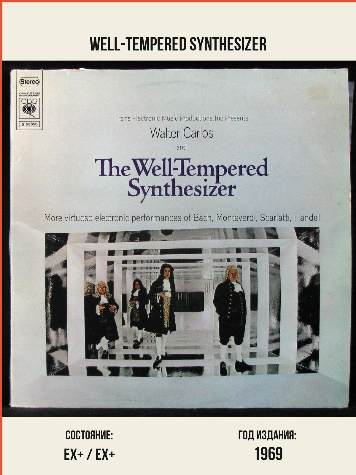 Виниловая пластинка CBS Walter Carlos – Well-Tempered Synthesizer