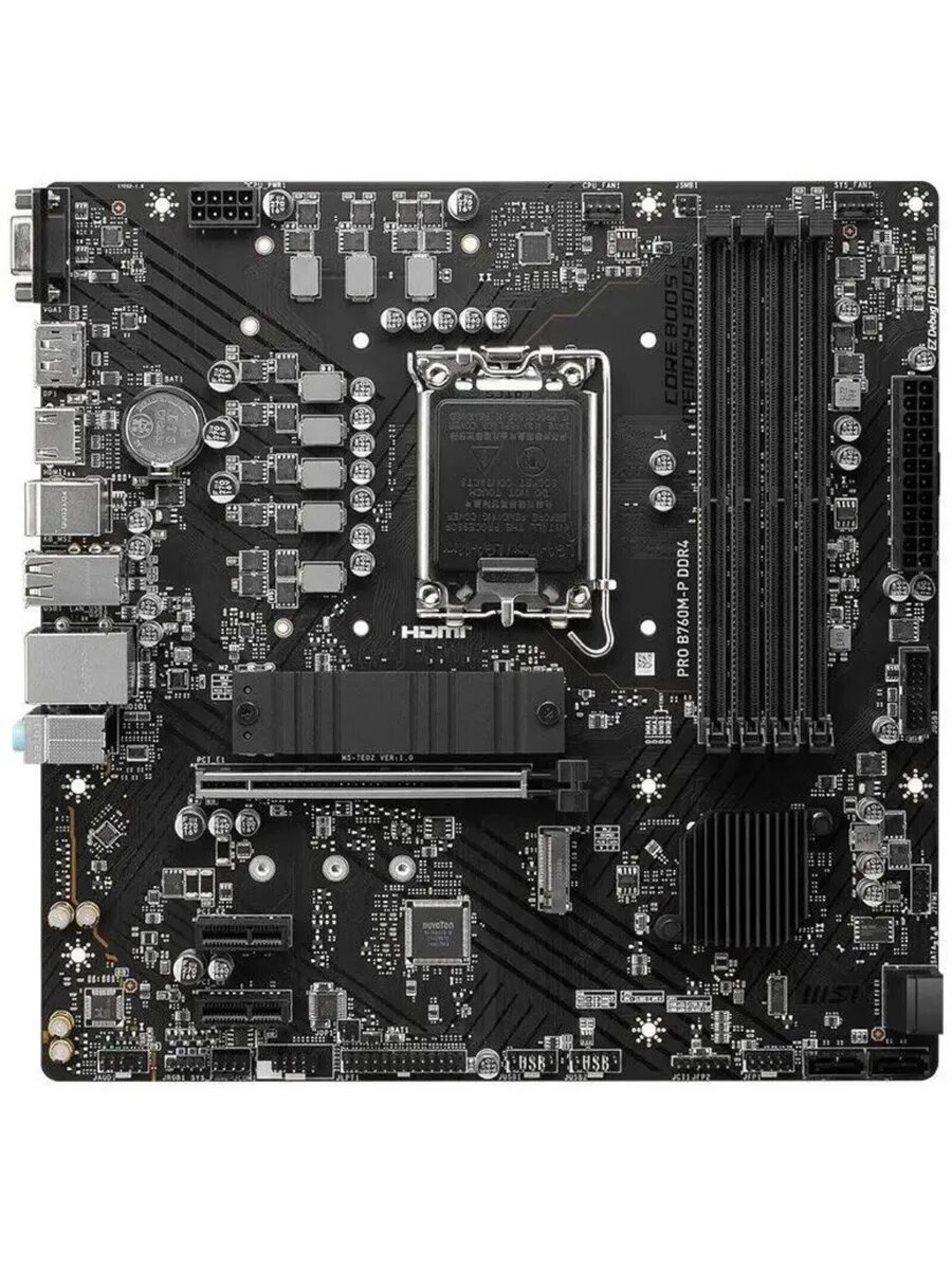Материнская плата MSI PRO B760M-P DDR4