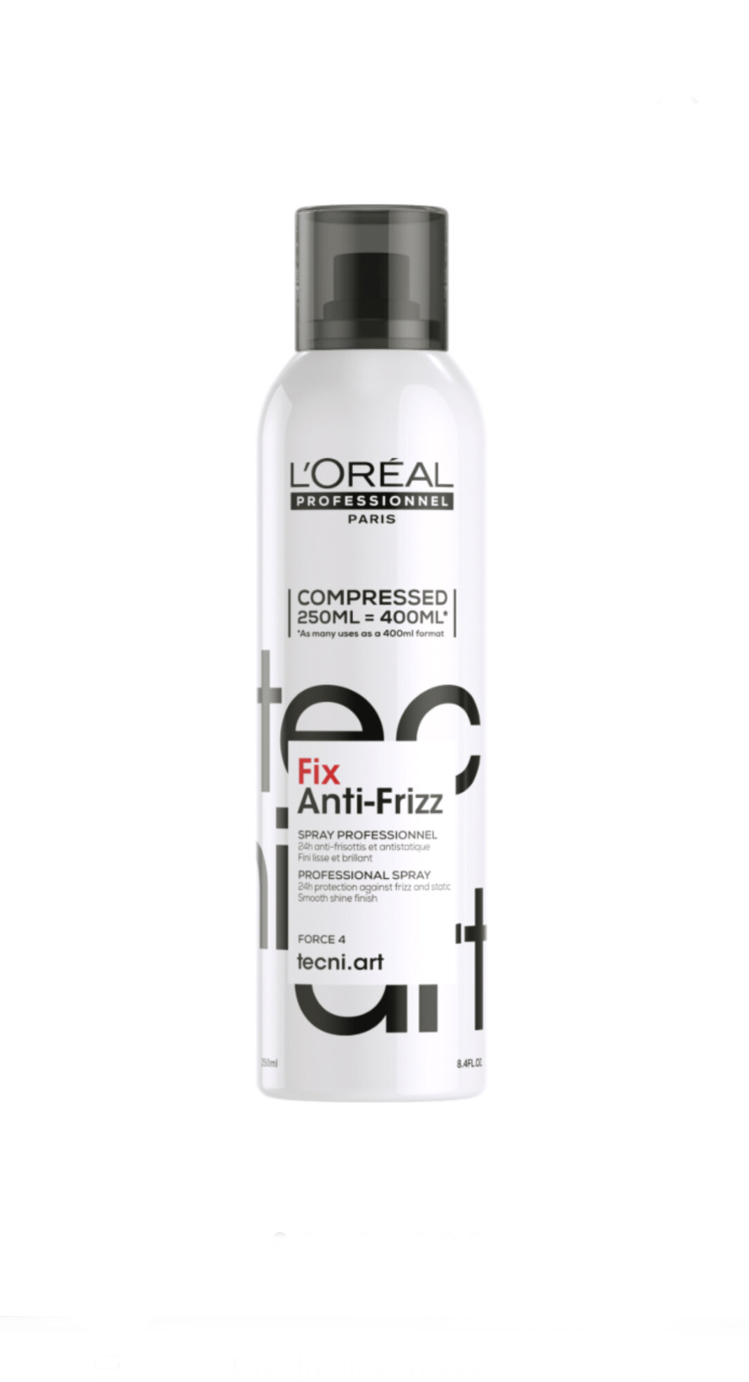 Спрей L'Oreal Professionnel Tecni.Art Fix Anti-Frizz сильной фиксации с защитой от влаги и УФ-лучей, 250мл