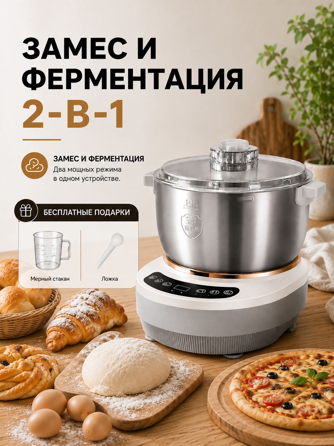 Стационарный миксер 30092_CNC30093-EU