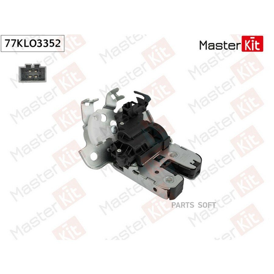 Замок багажника от официального дистрибьютора, MASTERKIT, артикул 77KLO3352