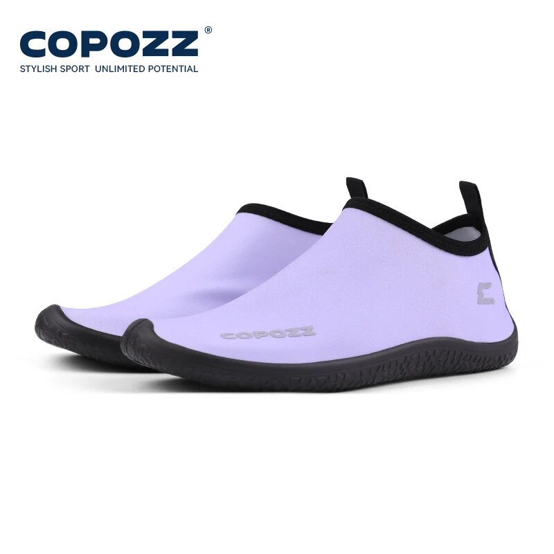 COPOZZ Водонепроницаемые Водные Кроссовки для Взрослых 37-38, Фиолетовый, Pale Lilac