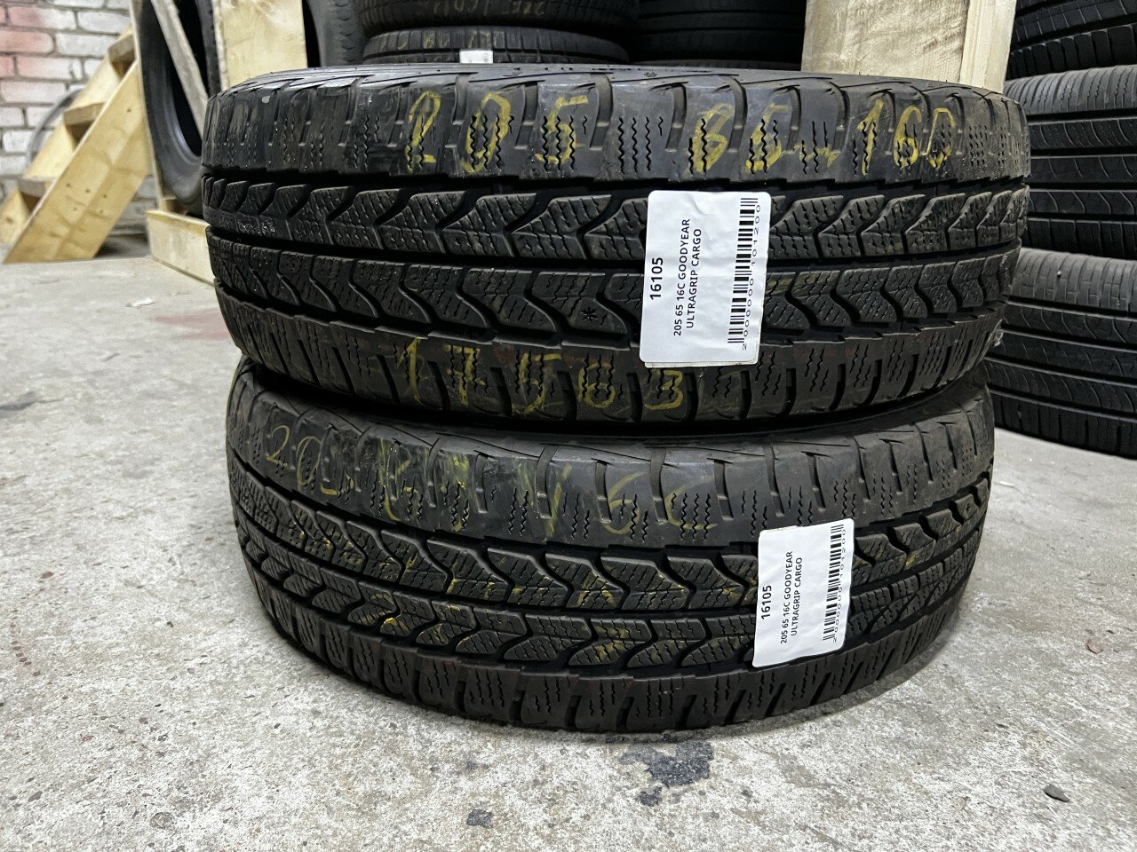 Шины Goodyear UltraGrip Cargo 205/65R16C 107S