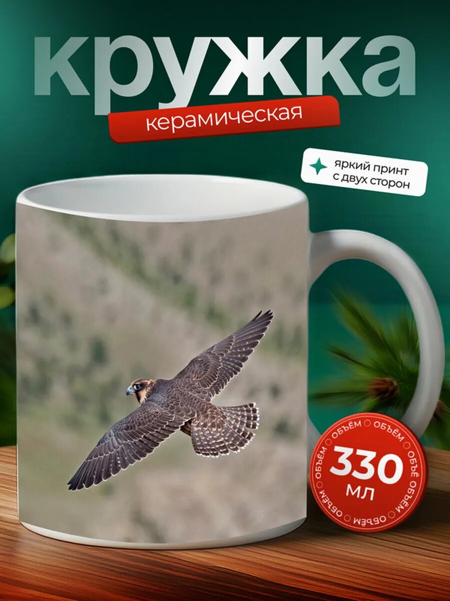 Кружка Сокол птица 5,
