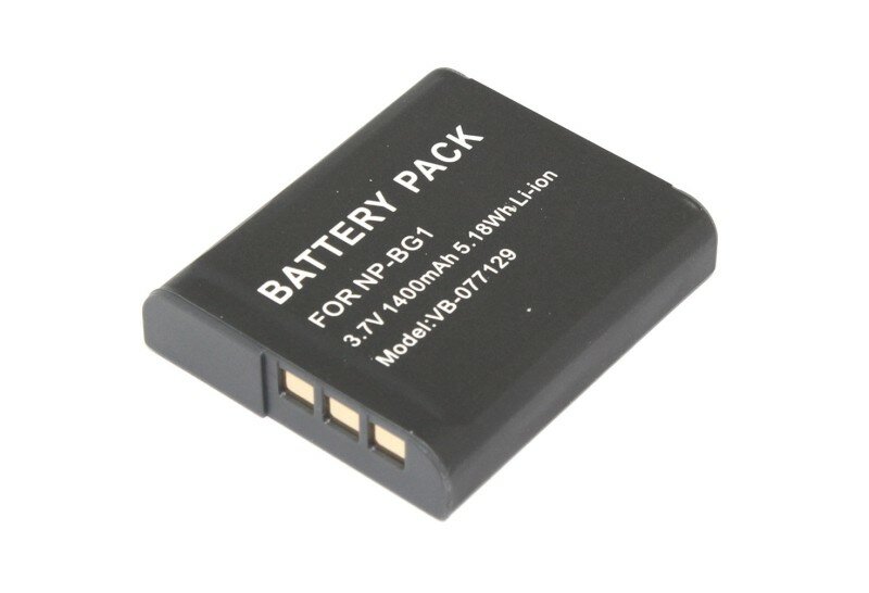Аккумуляторная батарея для фото и видеокамеры Sony Cyber-shot (NP-BG1) 3.7V 1400mAh Li-ion