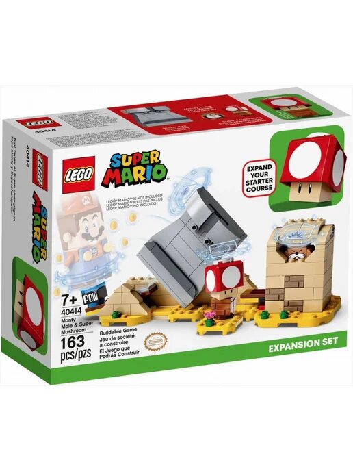 Конструктор LEGO Super Mario 40414 Монти и Супергриб