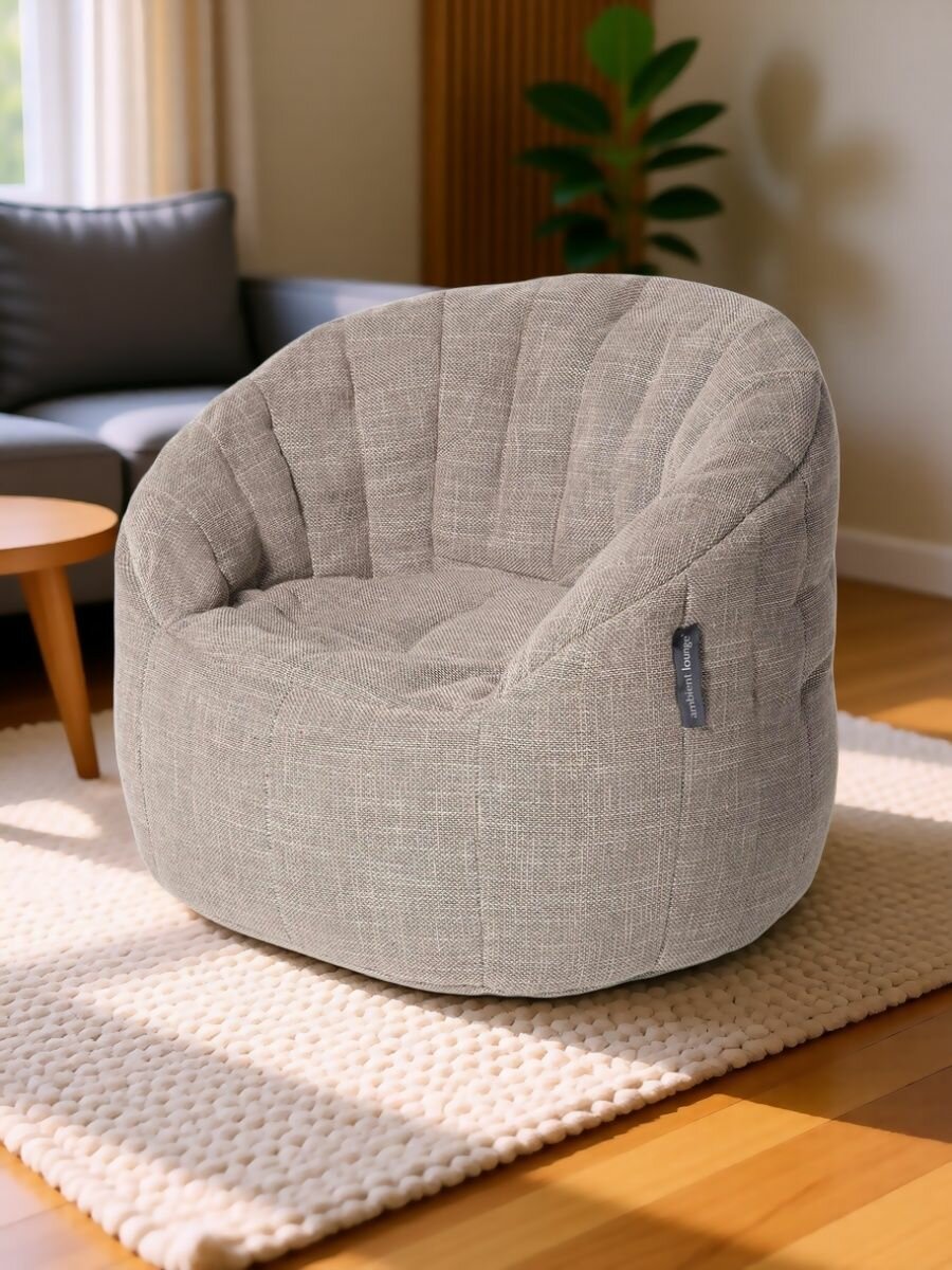 Бескаркасное дизайнерское кресло aLounge - Butterfly Sofa - Eco Weave (Sofa Weave)