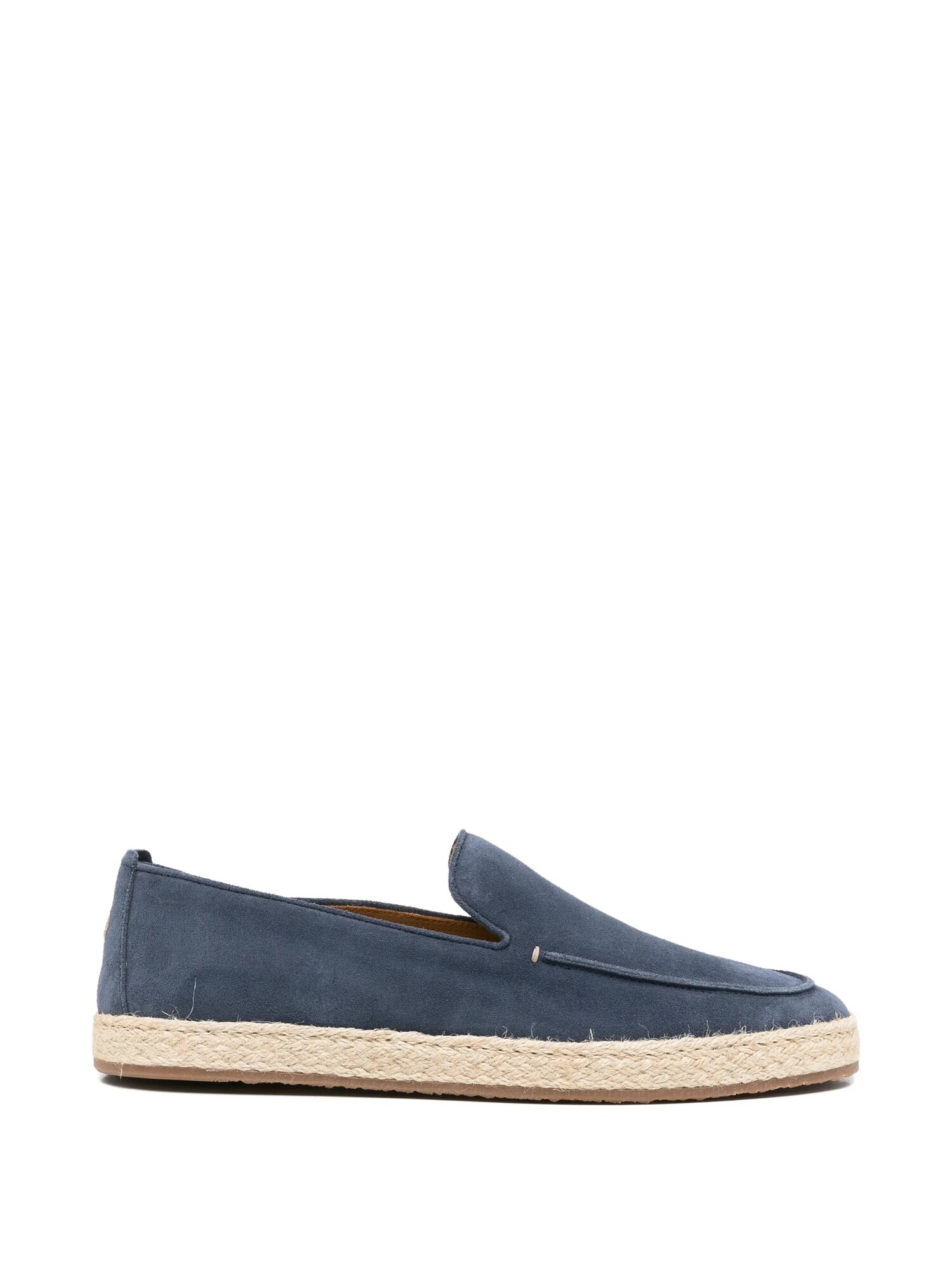 Лоферы Braided-midsole suede loafers