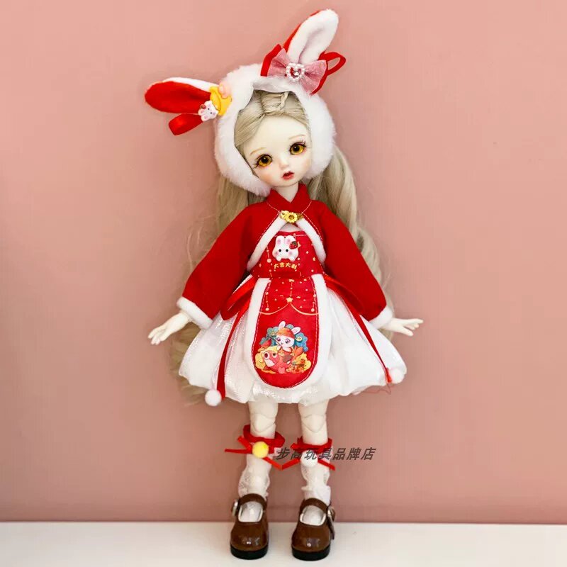 6-точечная детская одежда bjd в стиле Лолита 30cm кукольный костюм, платье Лолиты, цена в виде капусты SS3_Продается