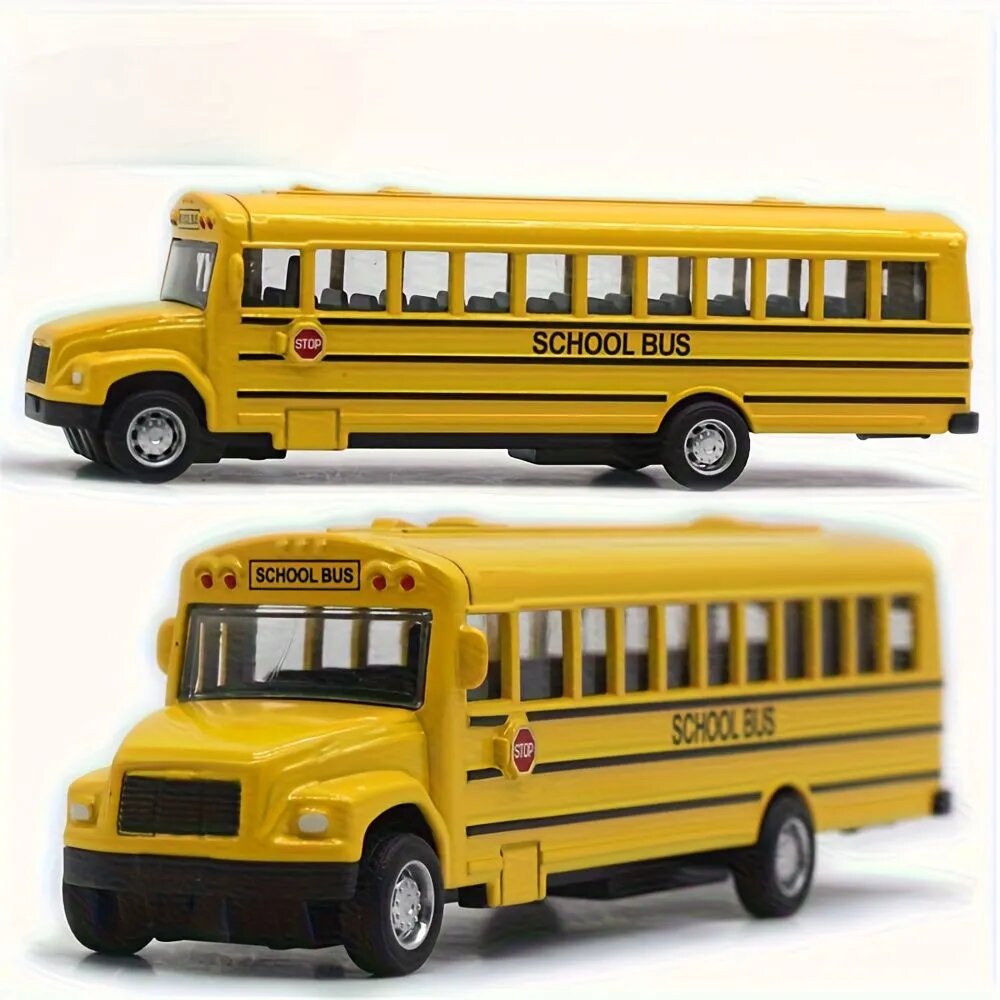 Модель школьного автобуса alloy school bus - это старомодный желто-черный автомобиль, отлитый под давлением и представляющий собой реалистичную копию школьного автобуса