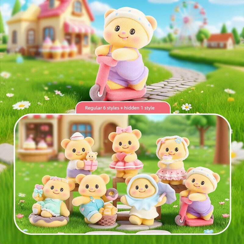 Креативная милая мультяшная фигурка беременной животной, игрушка-сюрприз, модный подарок, украшение для дома и рабочего
