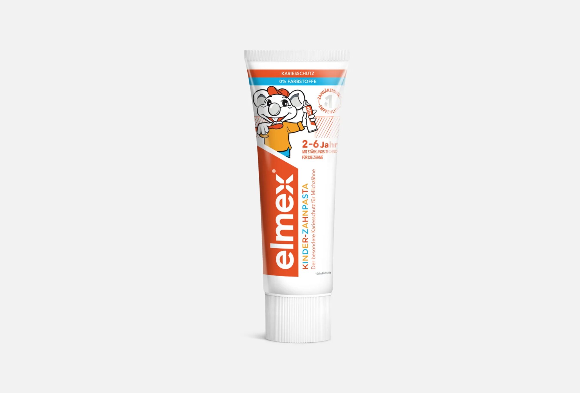 Зубная паста ELMEX TP Elmex Kids 2-6 лет 50 мл, от кариеса, мягкая для эмали, безопасная