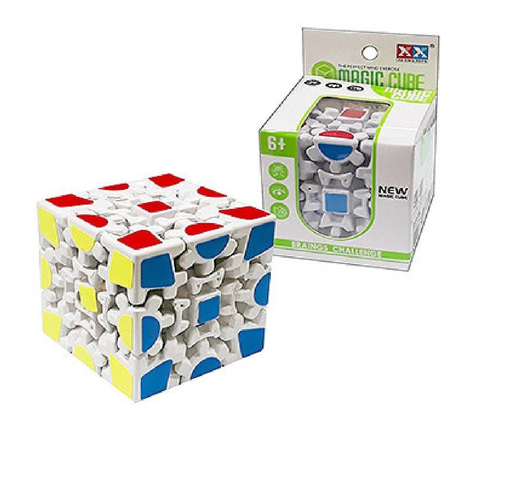 Кубик Рубика " Magic Cube " 6*6см, картонная упаковка 7*7см, европодвес