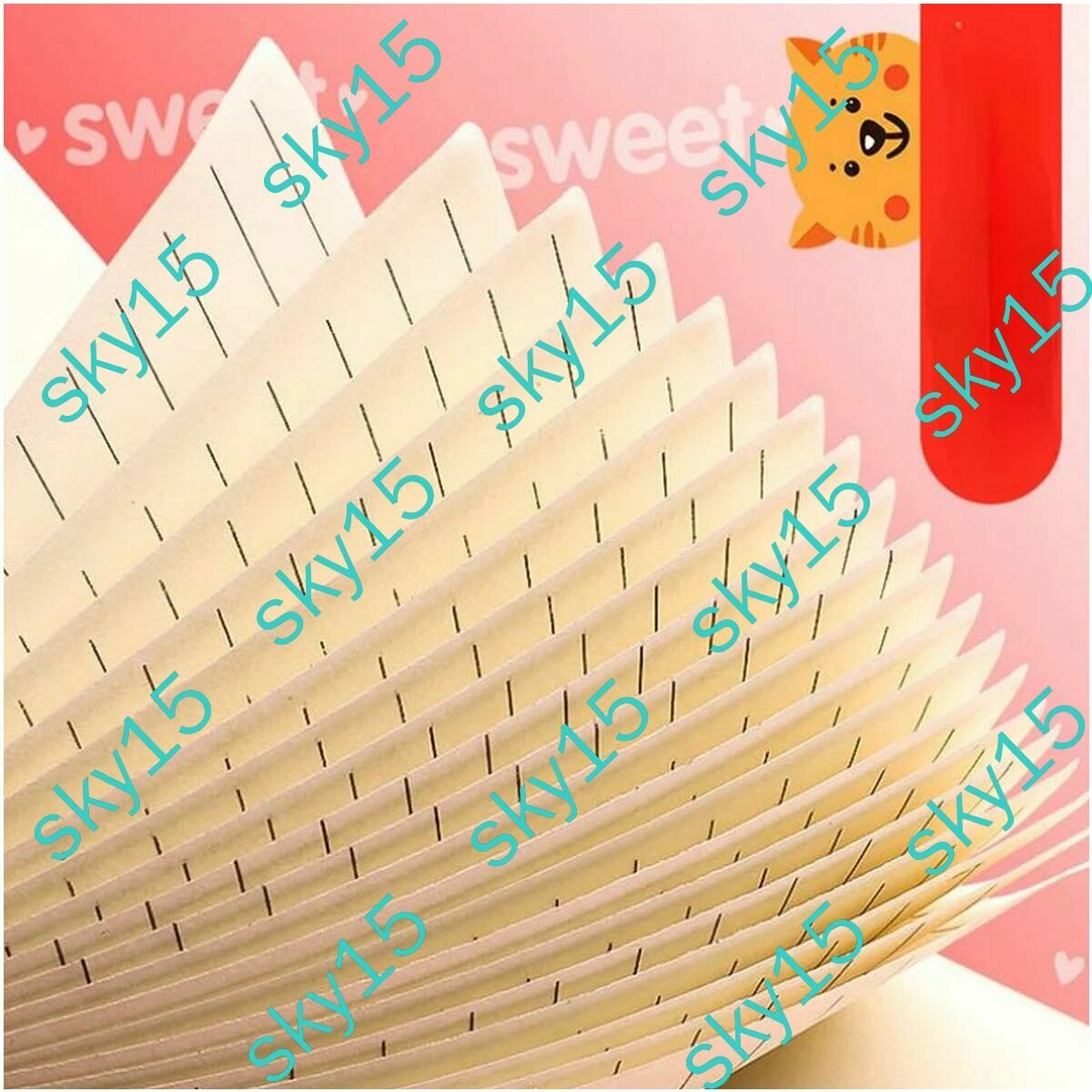 Блокнот YiXing PF02-0045-YiXing-20 с деревянной обложкой и живописным принтом для бизнеса, формат A6 — фото 1