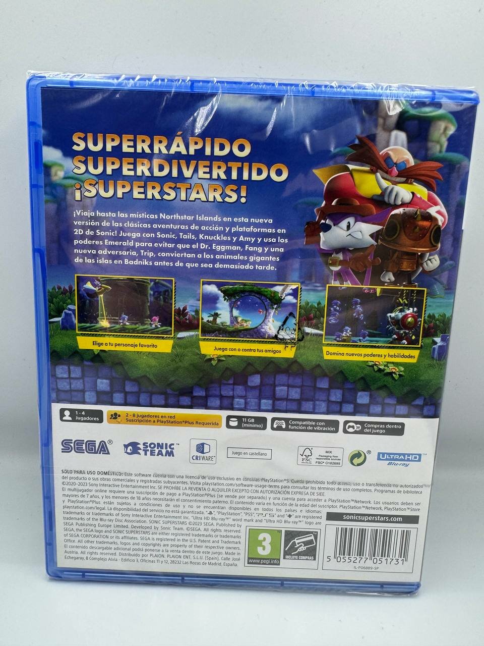 Sonic Superstars PS5 (рус. суб.) — фото 1