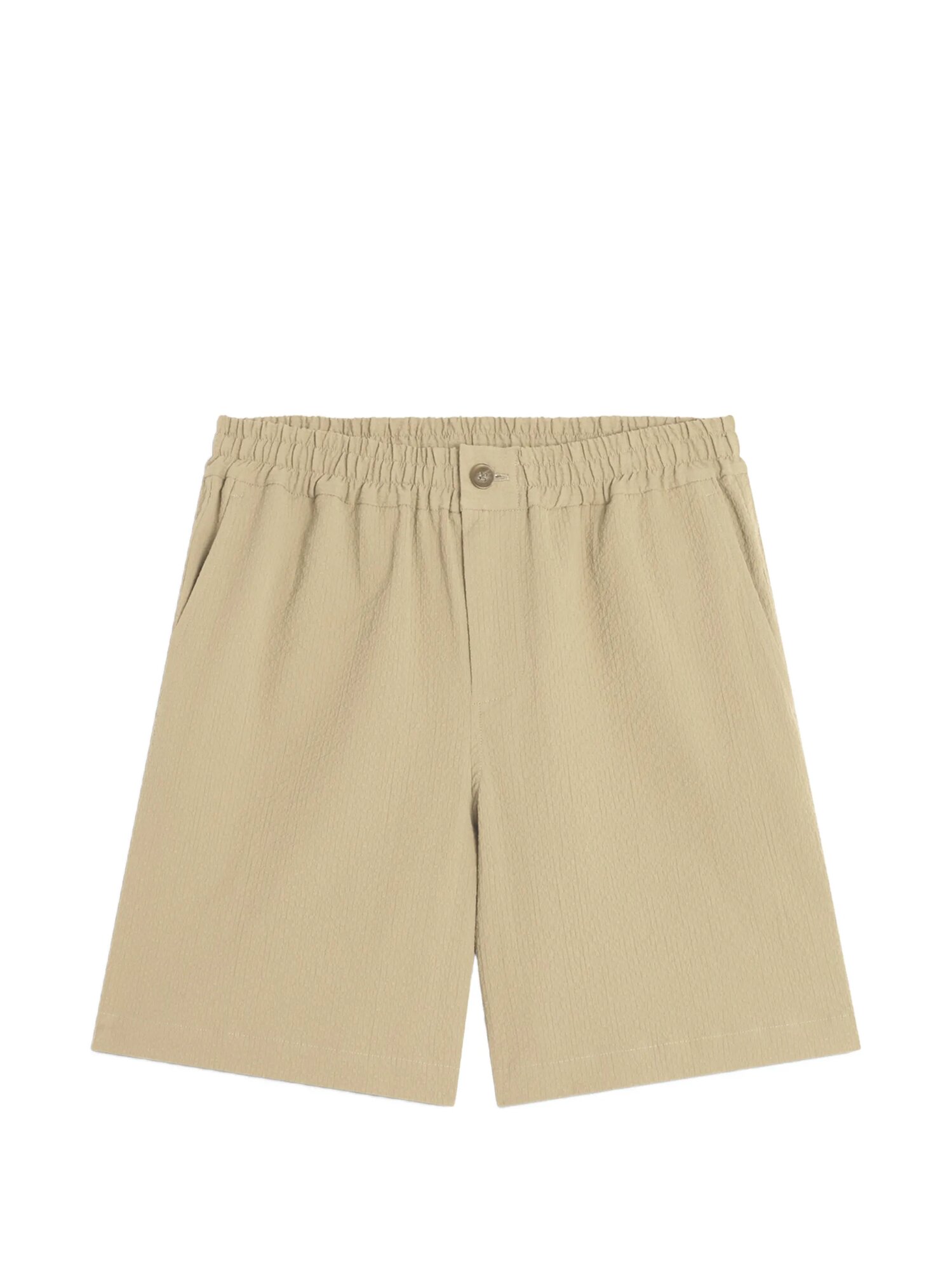 Шорты Elasticated-waist seersucker-texture shorts