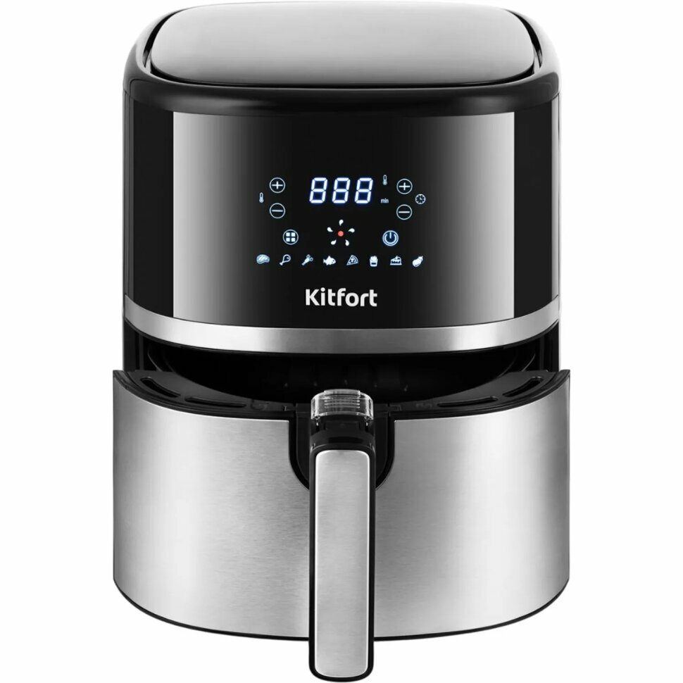 Аэрогриль Kitfort КТ-2221,1500вт,3,3л, сенсор, 2465695