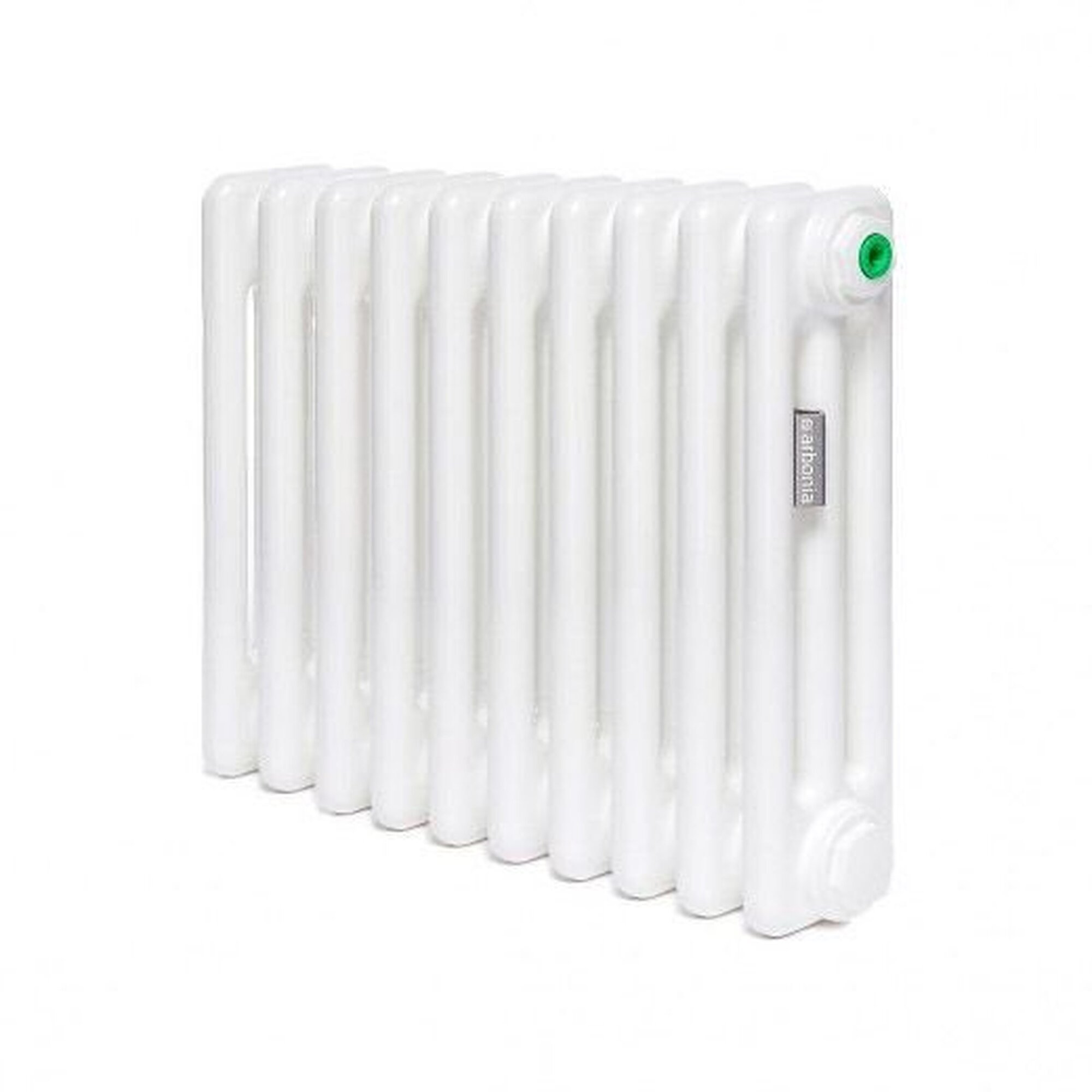 Радиатор секционный Arbonia (Арбония) 3037/12 боковое подключение (без накладок) № 12 3/4″ RAL 9016 Белый