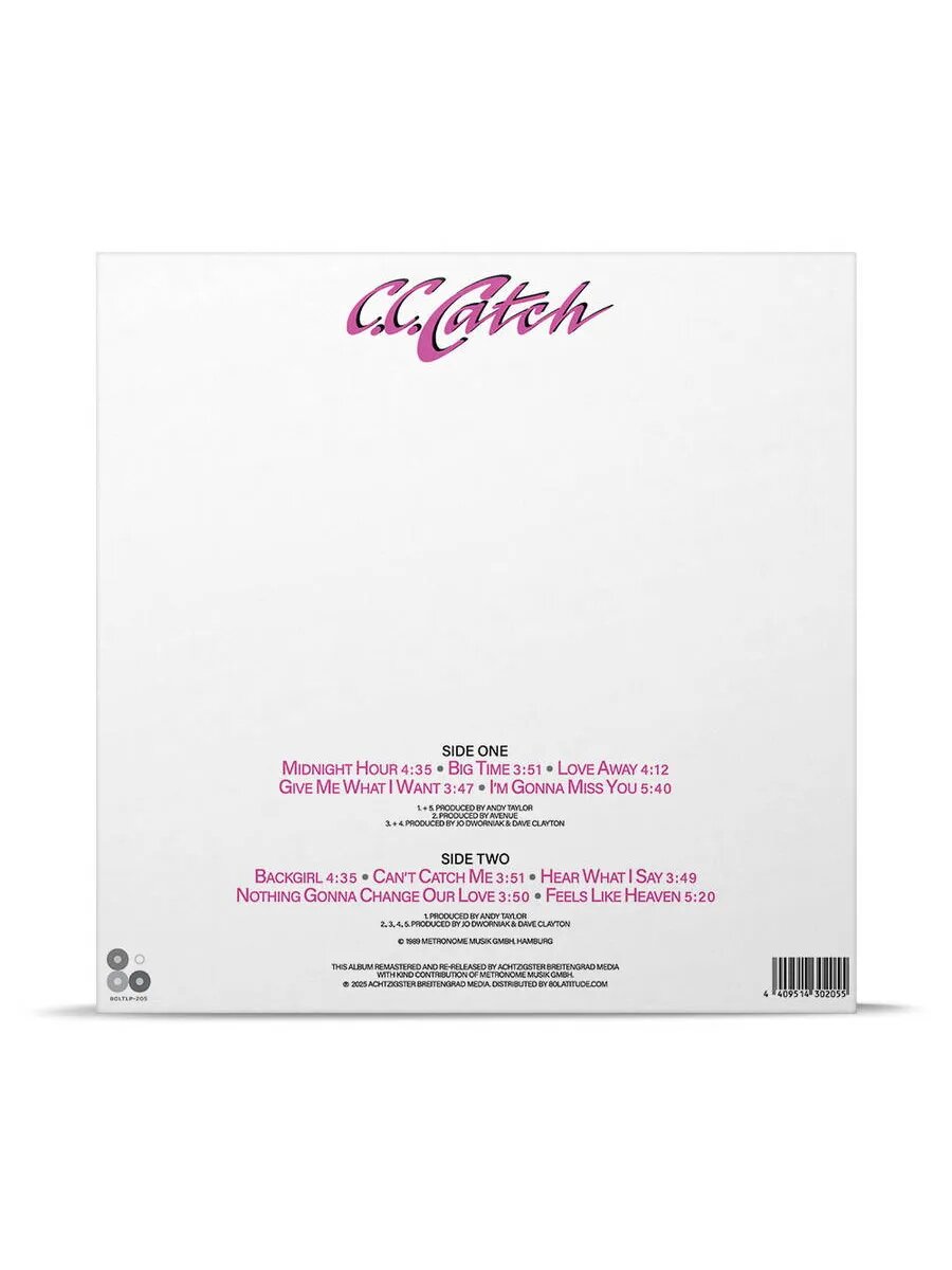 C.C. Catch - Hear What I Say (reissue) — фото 1