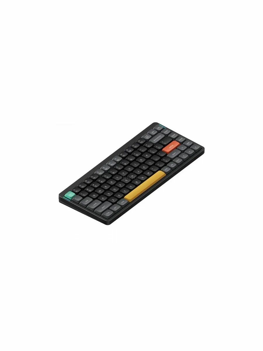 Беспроводная ультратонкая механическая клавиатура Nuphy AIR75v3 Nebula Dark, RGB, Hot Swap, Red Nano Switch, NuPhy IO 2.0