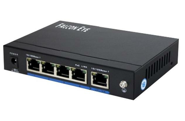 Коммутатор POE Falcon Eye FE-104POE-S