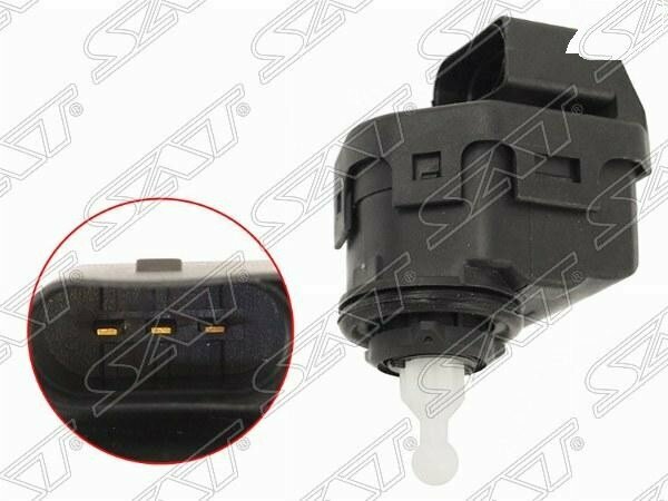 Моторчик фары SAT ST-4B0941295B Audi A6 97-05 / Skoda Octavia 96-10