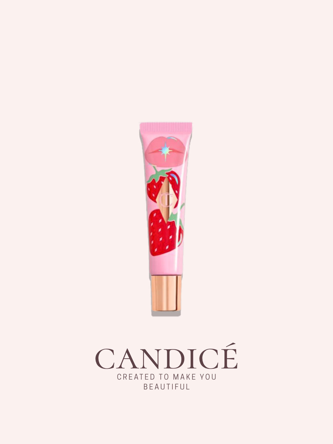 Блеск для губ Charlotte Tilbury UNREAL LIPS HEALTHY GLOW NECTAR OIL Оттенок JUICYLICIOUS STRAWBERRY VANILLA