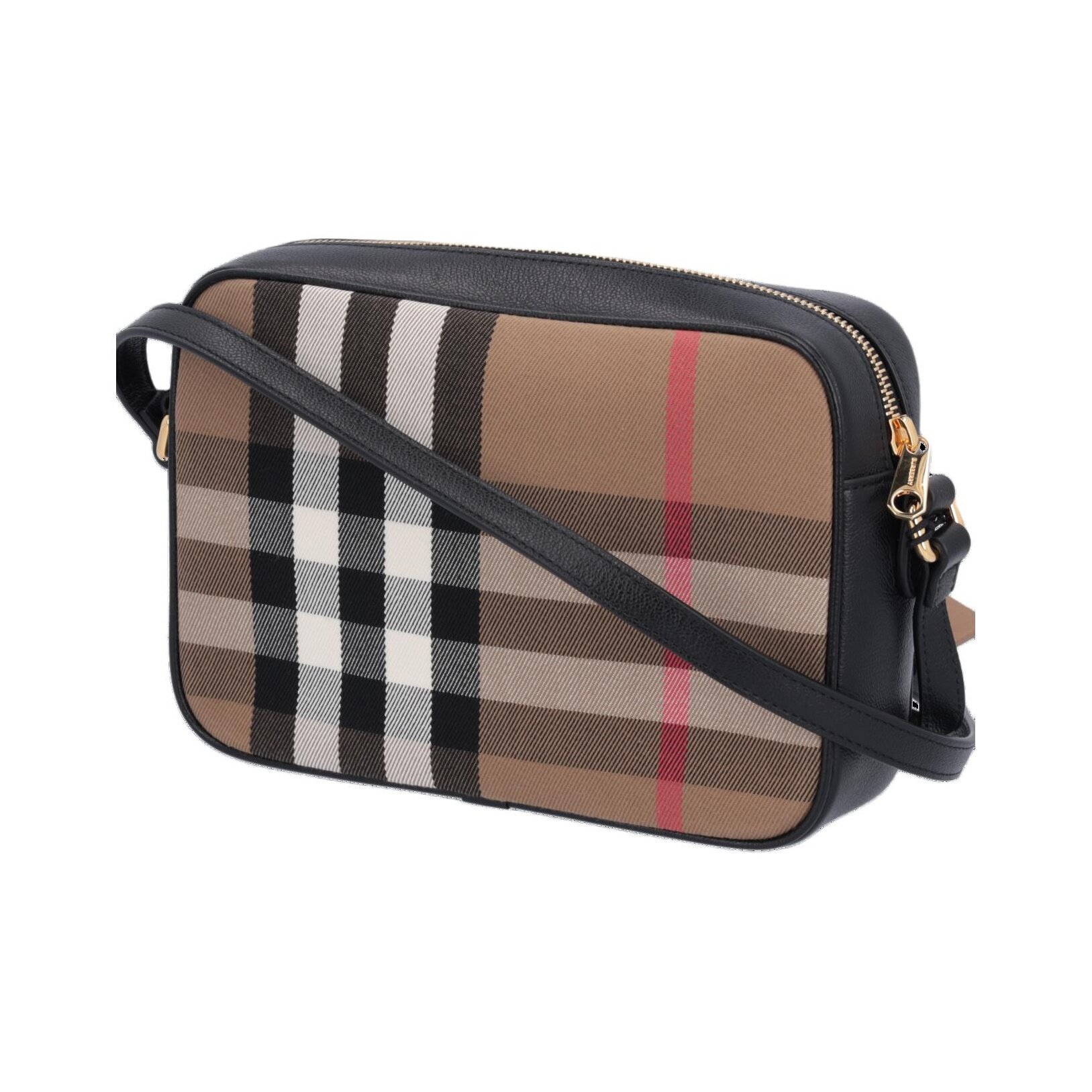 Сумка BURBERRY, фактура плетеная, многоцветный — фото 1