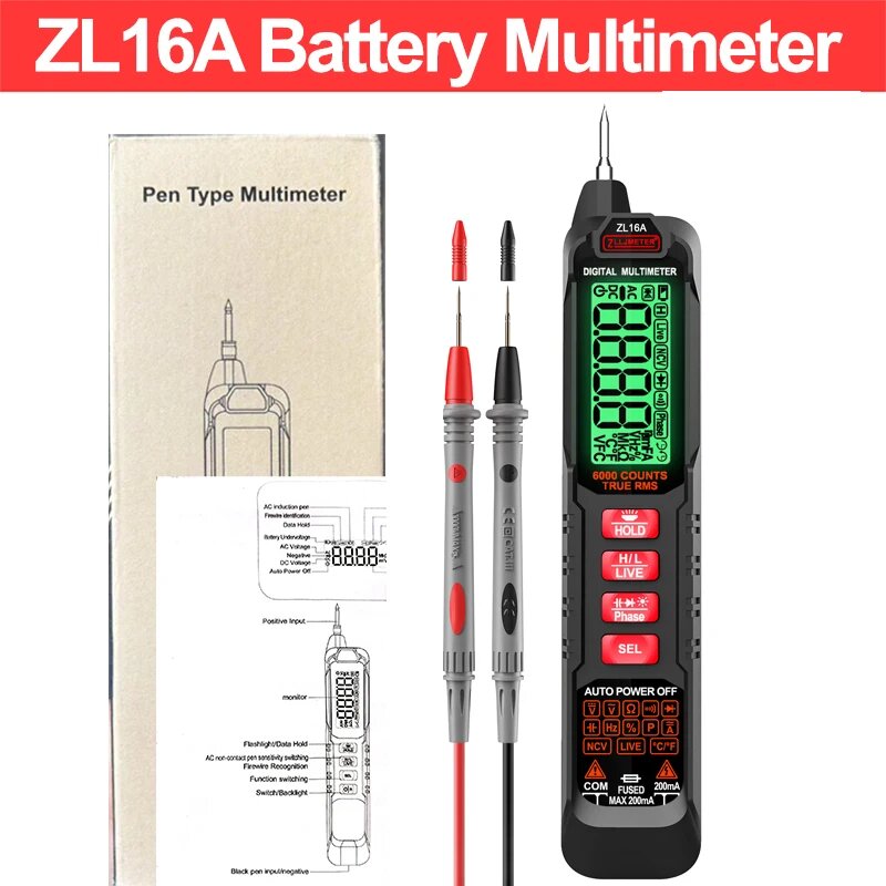 Цифровой мультиметр ZLLJMETER ZL16A