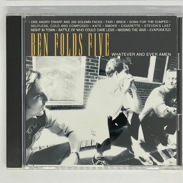Музыкальный диск Ben Folds Five-Whatever And Ever Amen (CD, JAPAN) '97 MINT+OBI