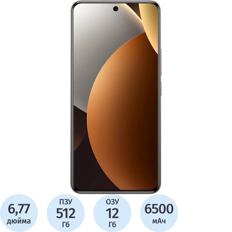 Смартфон Xiaomi REDMI Note 15 Pro 12+512 ГБ серый (MZB0MGVRU) Арт. 2446210