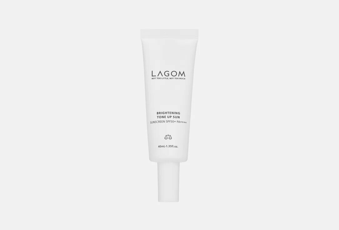 Lagom Brightening Солнцезащитный крем для выравнивания тона кожи лица SPF 50+ 40 мл