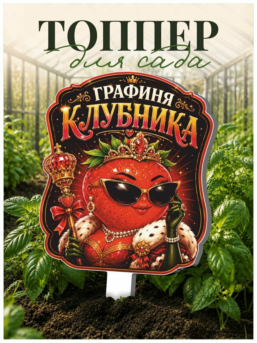 Фигурки для сада Клубника - Ягода