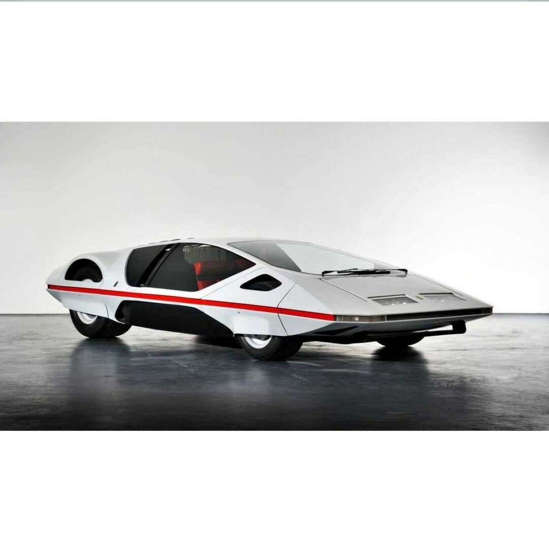 Ferrari 512S Modulo Pininfarina 1970. Масштабная модель 1:72.