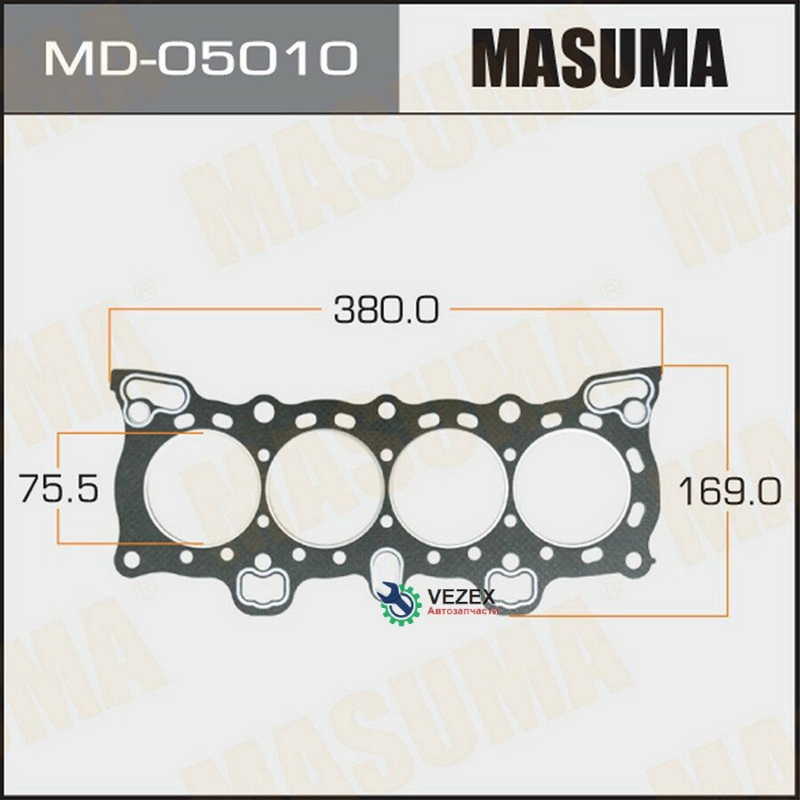 MASUMA MD-05010 Прокладка ГБЦ