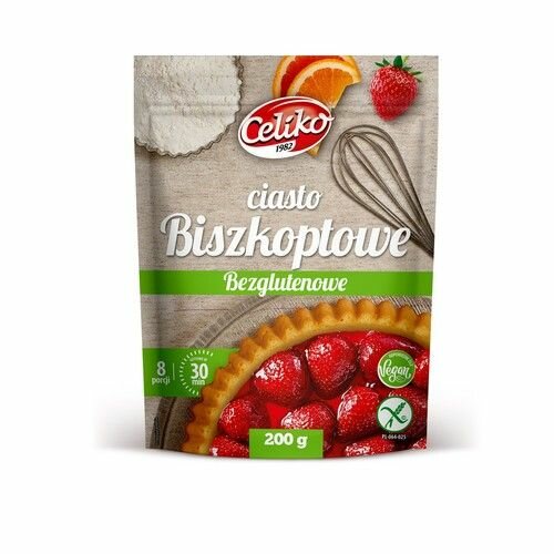 Безглютеновый бисквит Celiko, 3шт x 200г