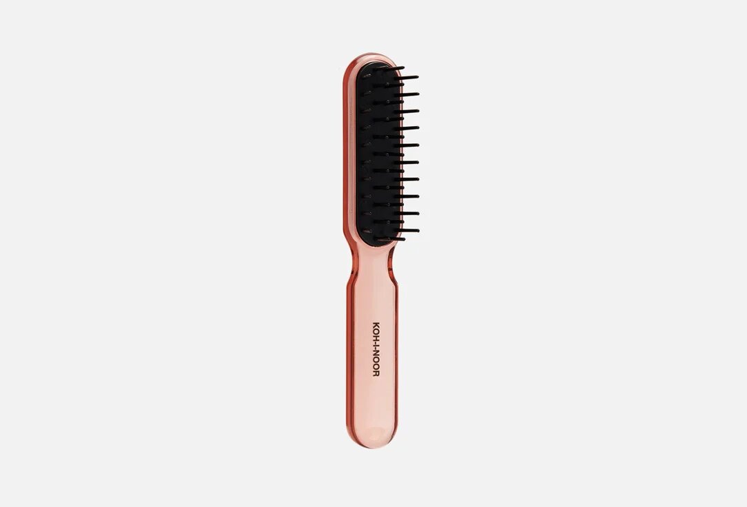 KOH-I-NOOR 8114RO SPAZZOLA RETTANGOLARE PICCOLA Peach Массажная расческа для волос 1шт