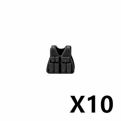 BRICKPANDA Тактические военные блоки Черный, BS178-A-Black