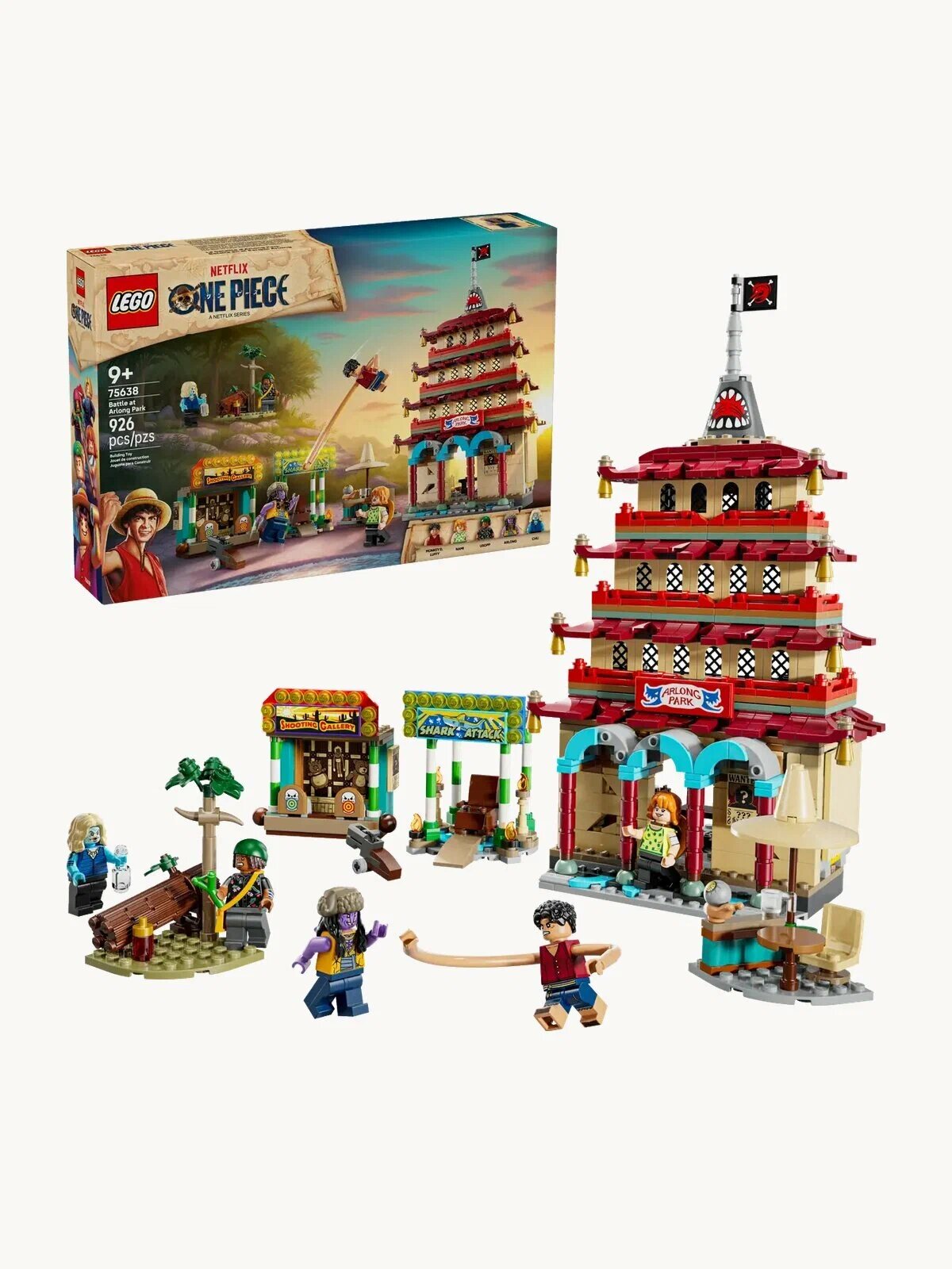 Конструктор LEGO One Piece 75638 (N) Битва в Арлонг Парке, 926 дет.