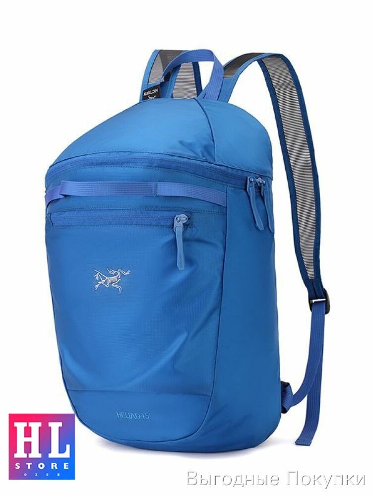 Рюкзак Arcteryx Helio 15 15 литров, легкий и вместительный, для походов и повседневного использования, с несколькими карманами