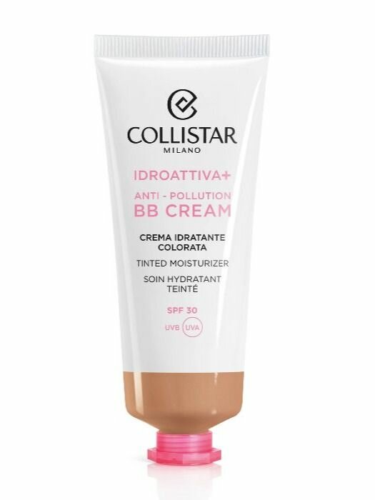 Collistar - Idro Attiva + BB Cream Anti-Pollution SPF30 Shade 3, (без коробки) Тональный увлажняющий и очищающий крем для лица, 50 мл