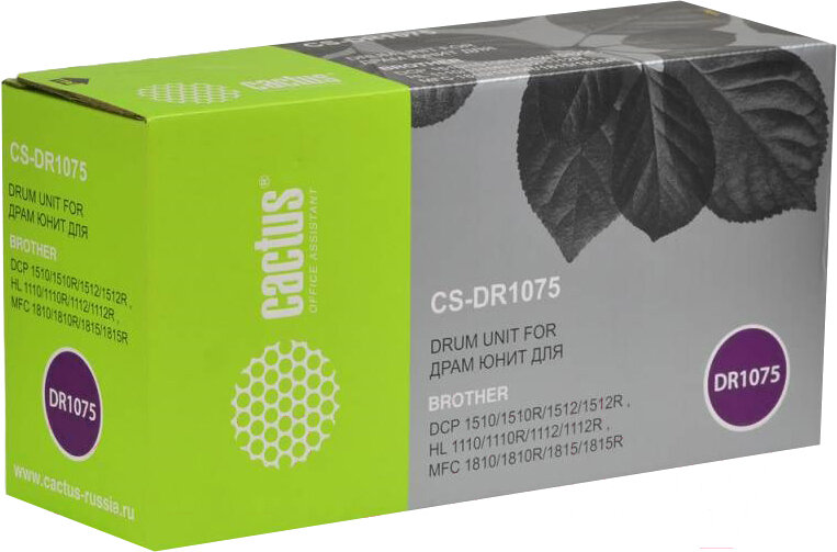 Блок фотобарабана CS-DR1075 DR-1075 черный ч/б:10000стр.